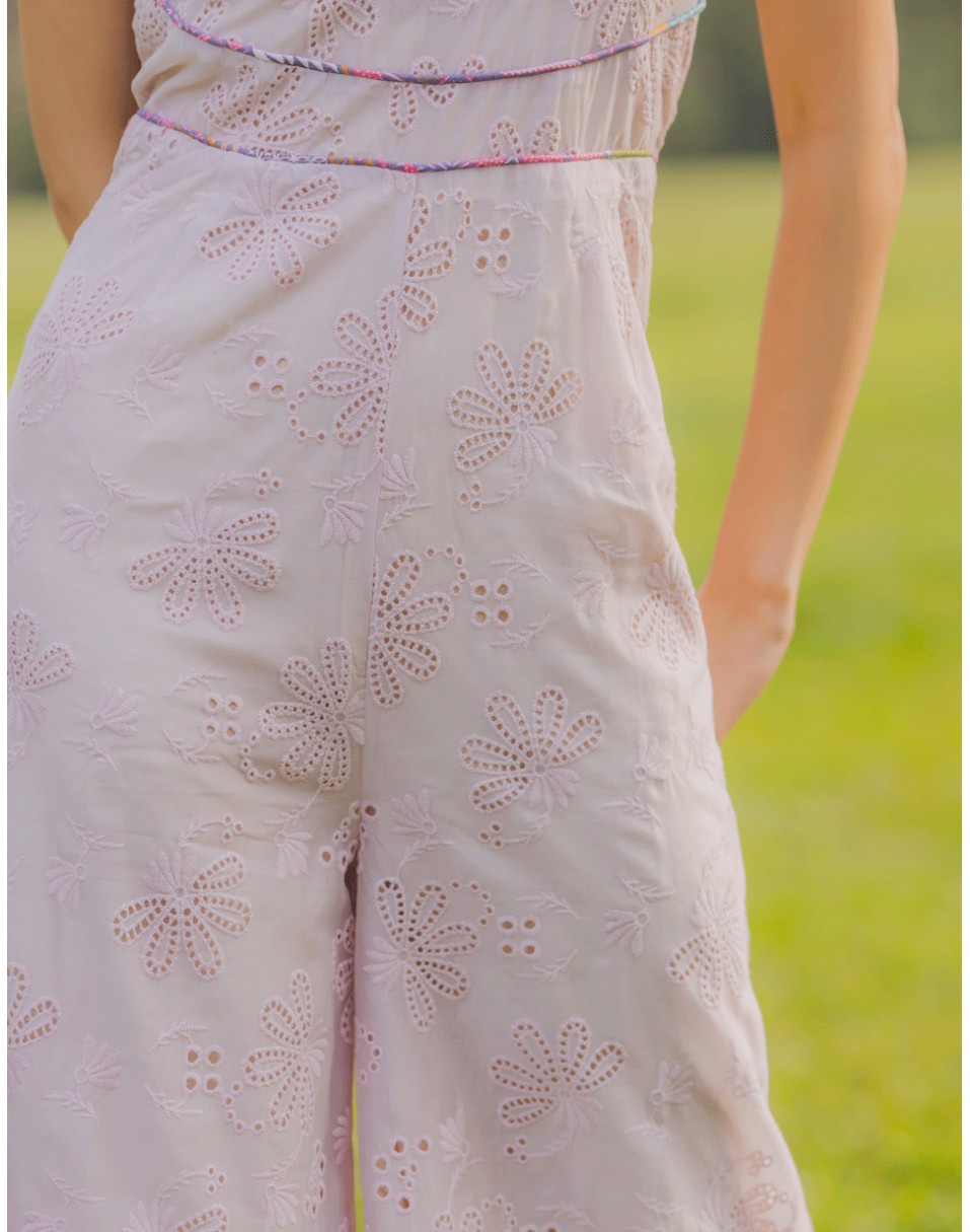 Bellise Embroidered Jumpsuit