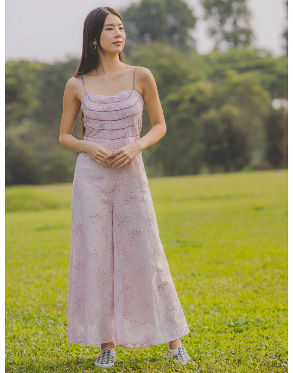 Bellise Embroidered Jumpsuit