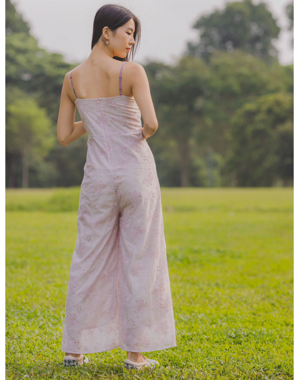 Bellise Embroidered Jumpsuit