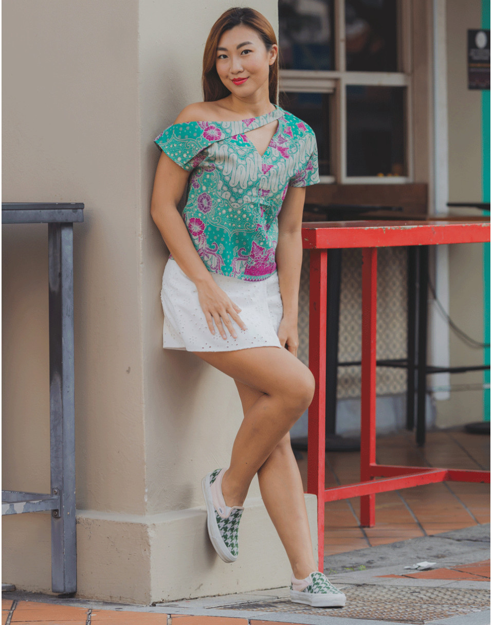 Nalin Drop Shoulder Blouse